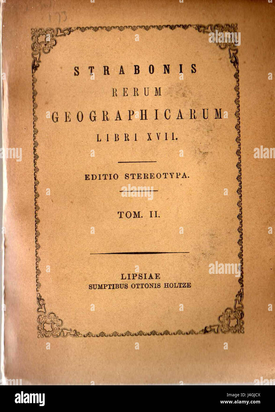 Strabo map hi-res stock photography and images - Alamy