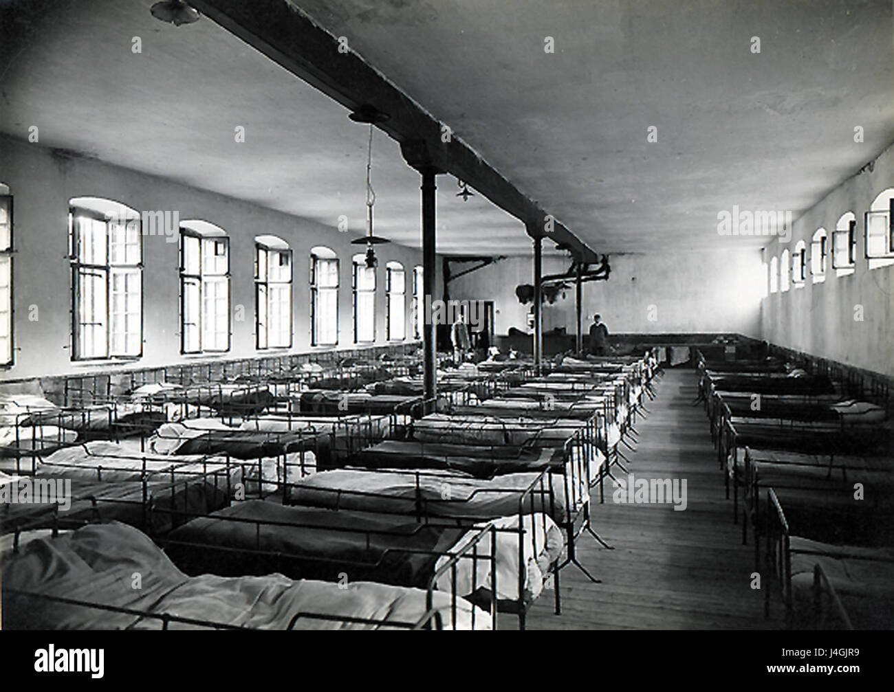 This photograph from 1930 shows the Sainte Marguerite Prison in ...