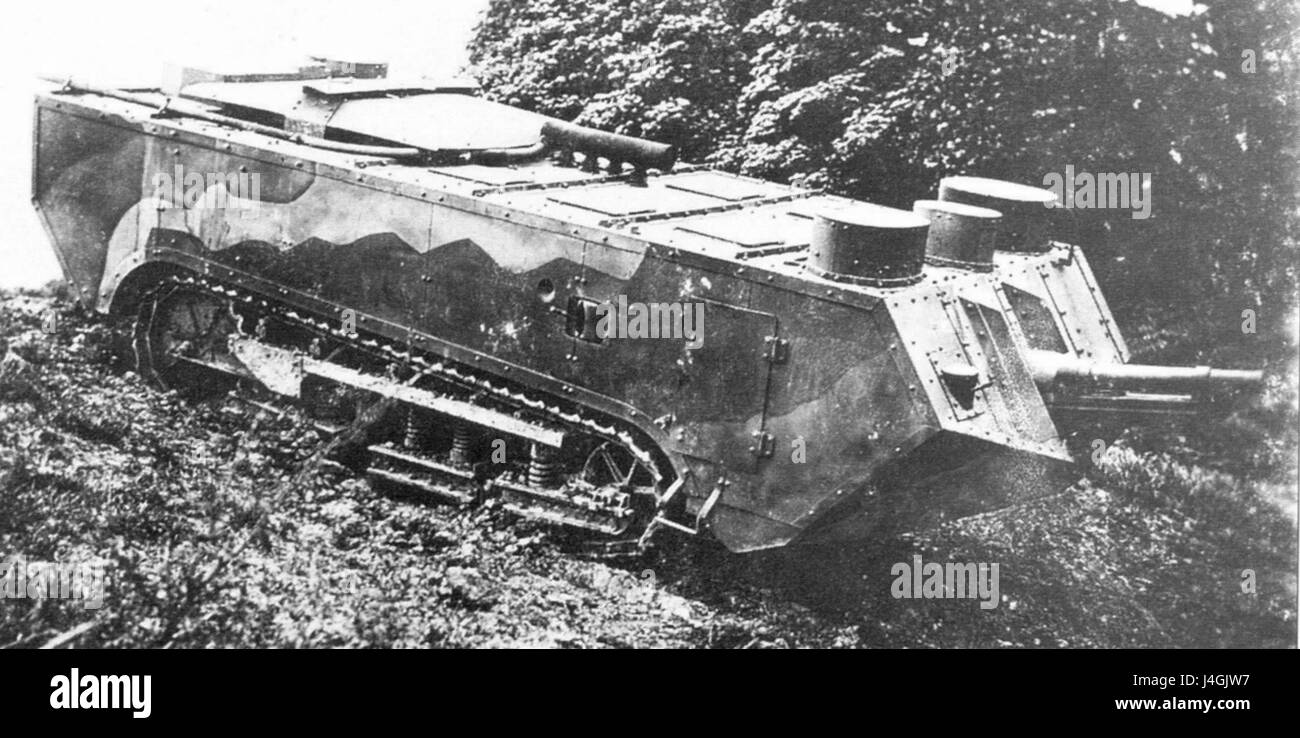 Saint chamond tank hi-res stock photography and images - Alamy
