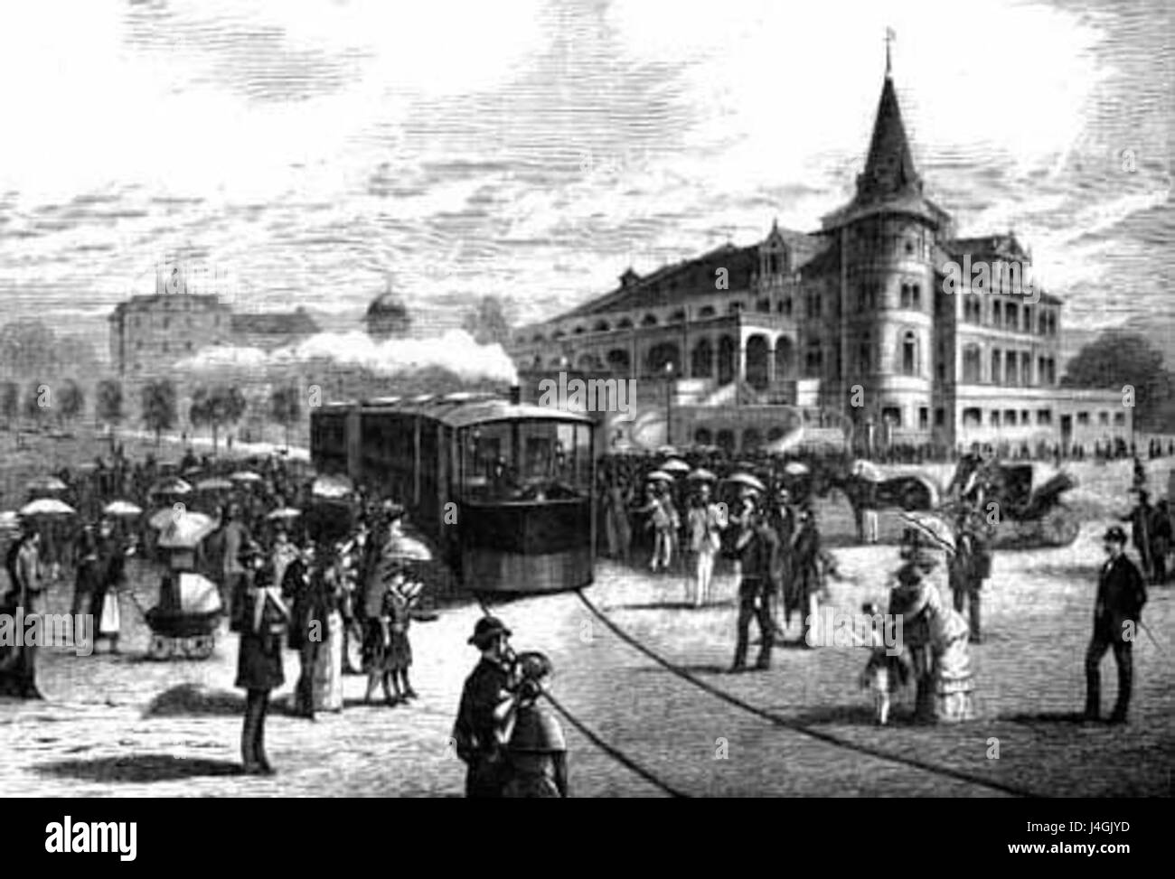 Stiglmaierplatz is a historic square in Munich, Germany. This 1885 ...