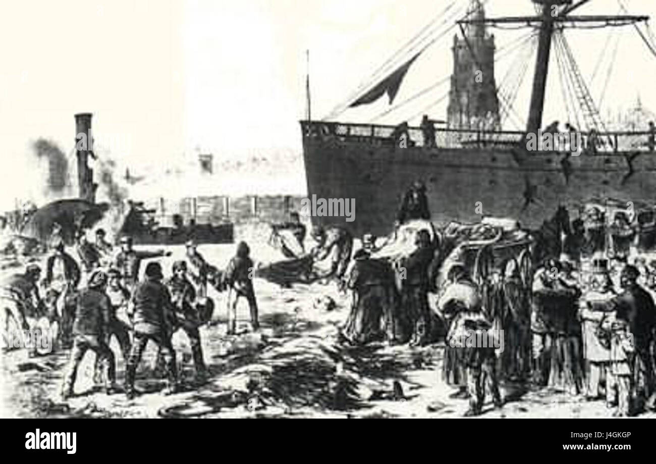 An event where the steamship Mosel was bombed in 1875, a significant ...