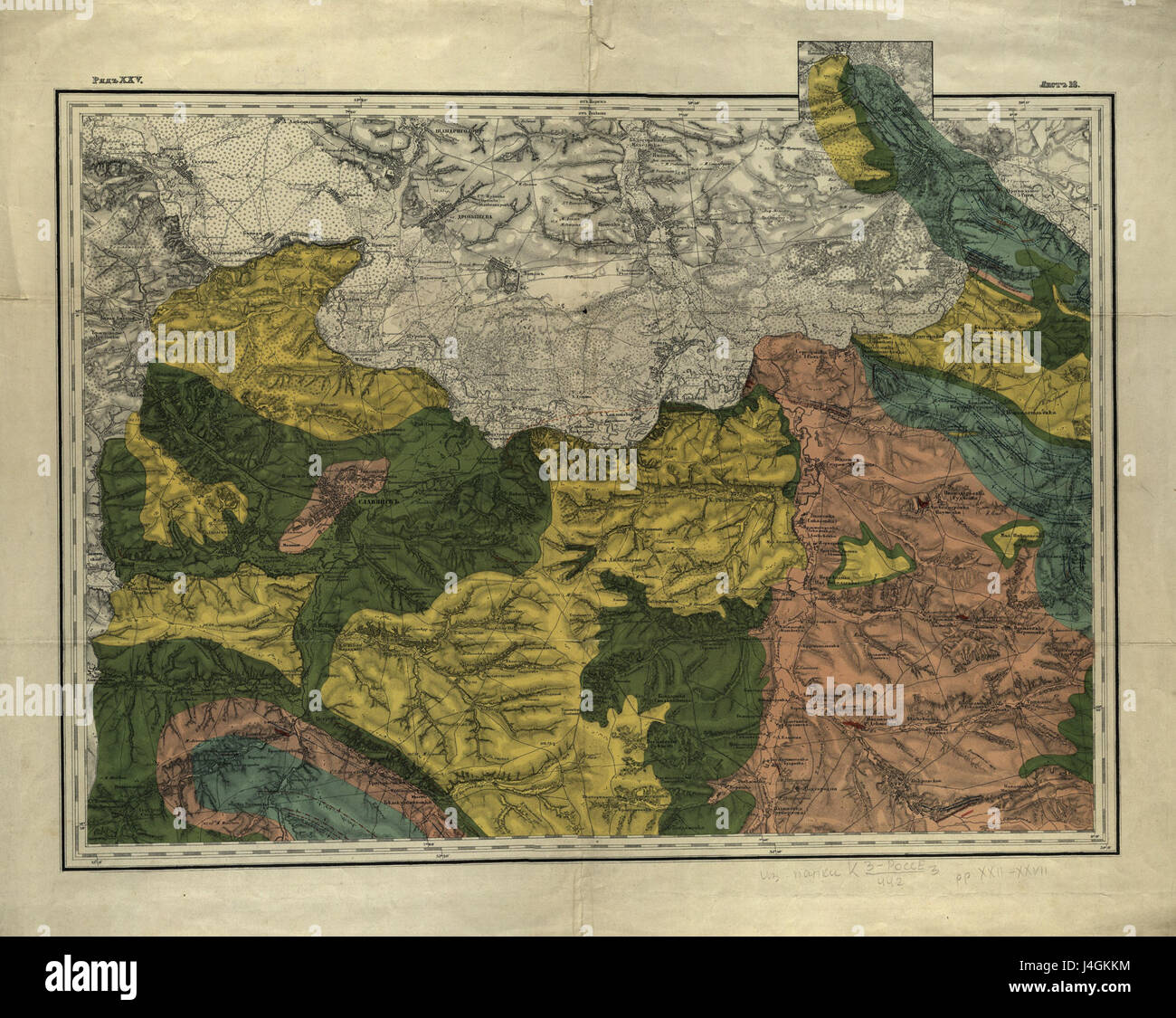 The Shubert map R25L16 is a detailed geographic map from the Shubert ...