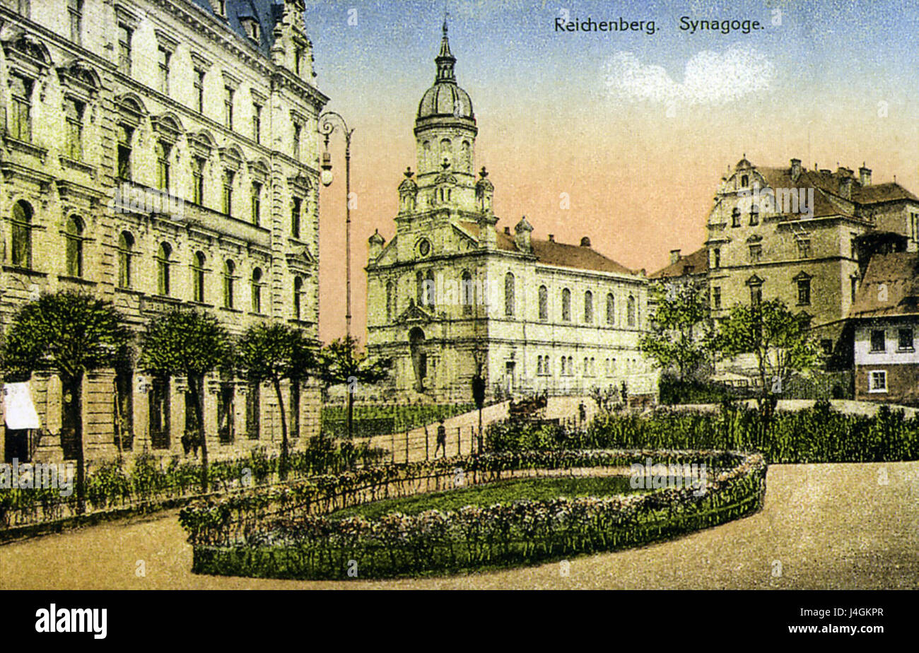 Synagoga Liberec 3 Stock Photo - Alamy