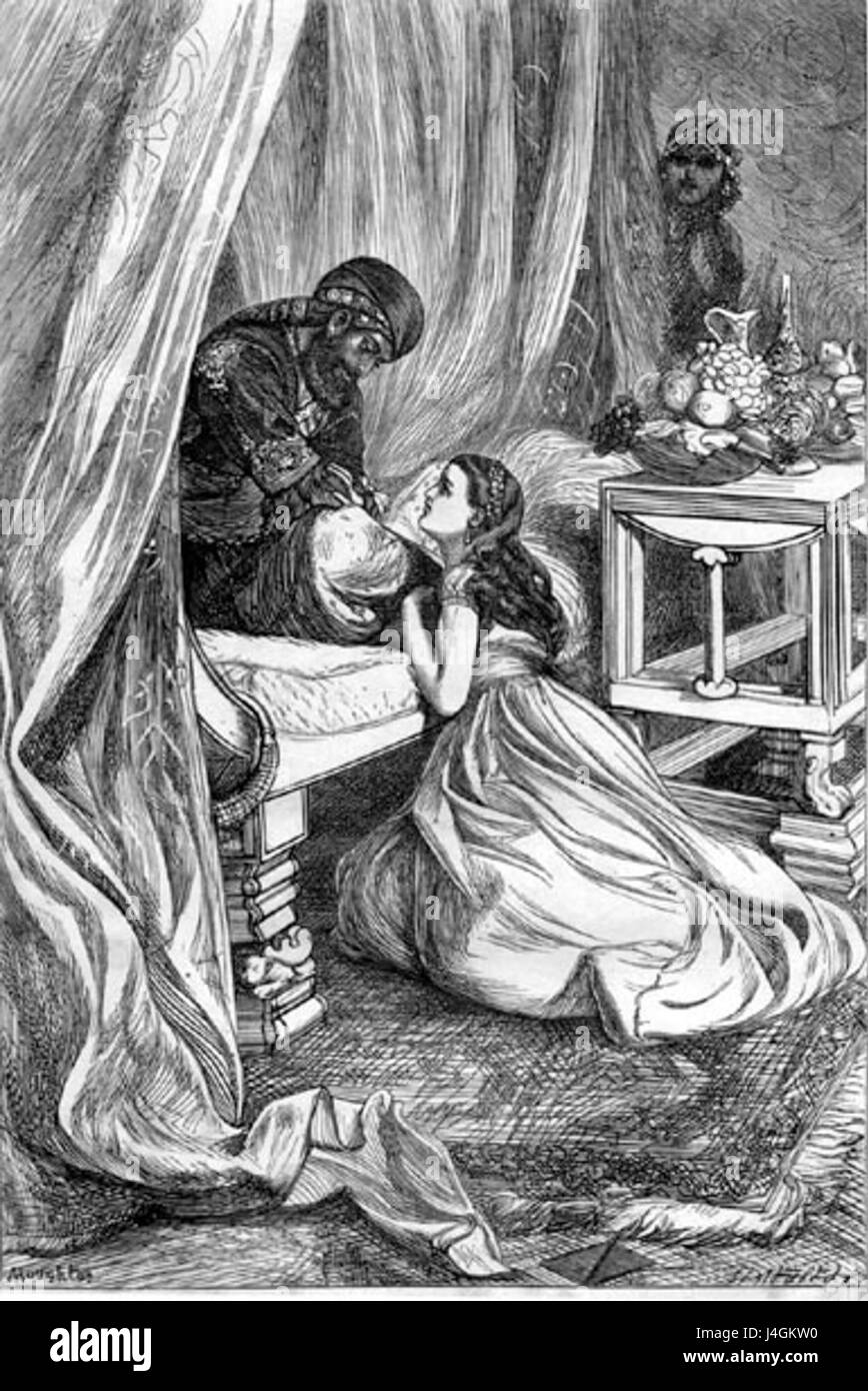 A historical or literary reference to a sultan pardoning Scheherazade ...