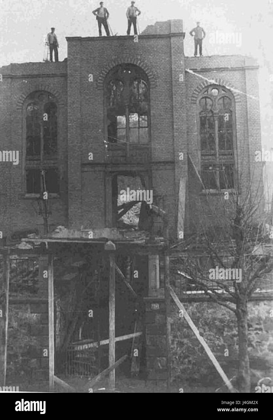 Photograph of the Bensheim Synagogue, destroyed in 1938 Stock Photo - Alamy