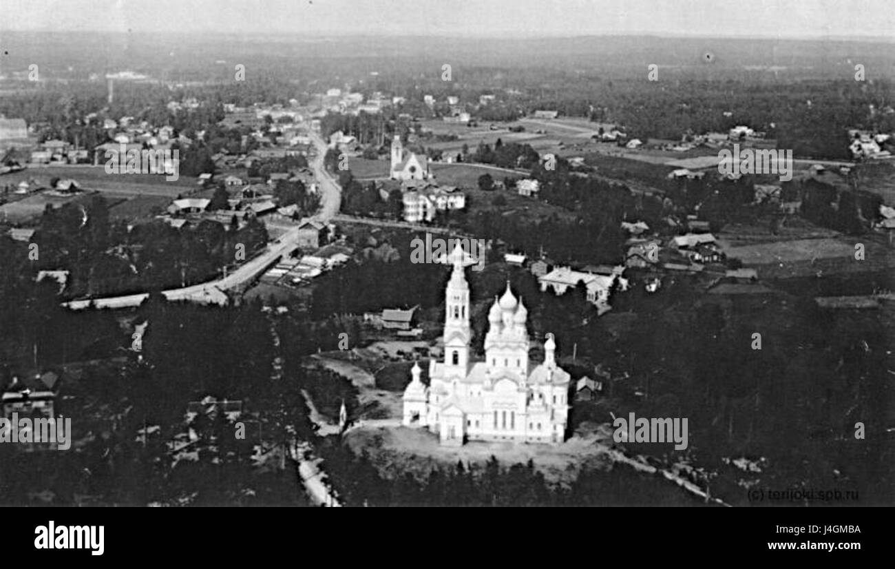 Terijoki panorama 1928 Stock Photo - Alamy