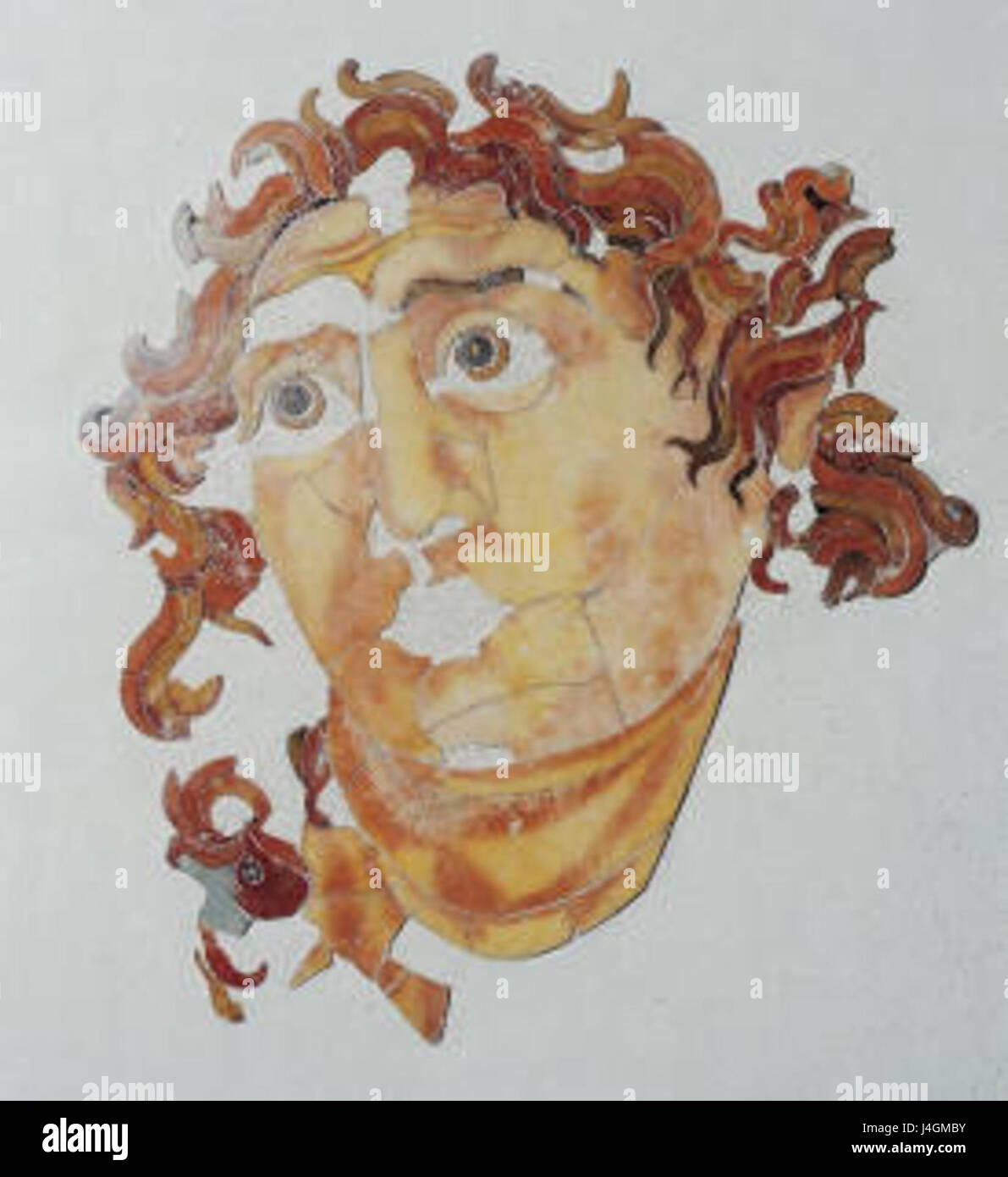 Testa di Helios, or the 'Head of Helios,' is a marble sculpture from ...