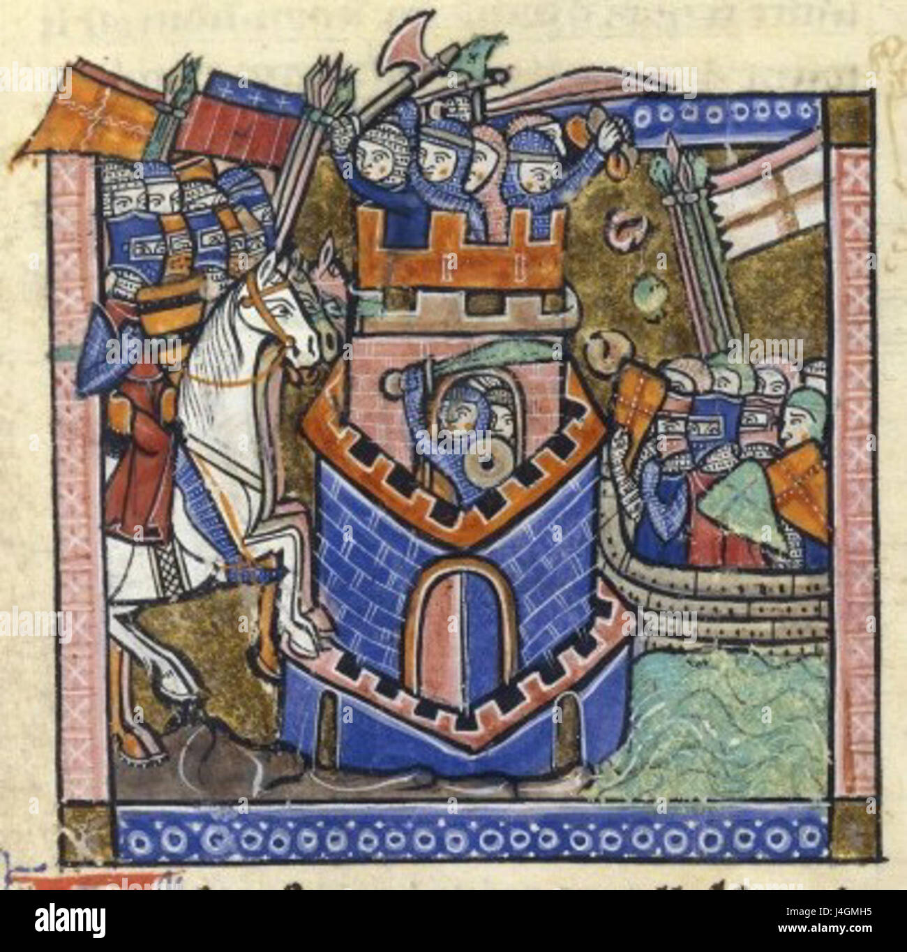 Siege of Tyr Stock Photo - Alamy