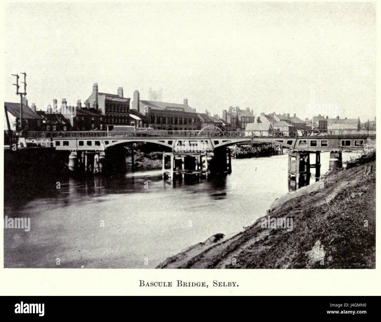 The Selby Bascule Railway Bridge is a functional bridge known for its ...