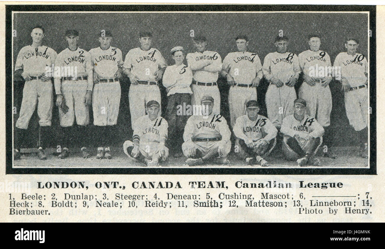 The 1913 London Tecumsehs refers to a historical sports event or team ...
