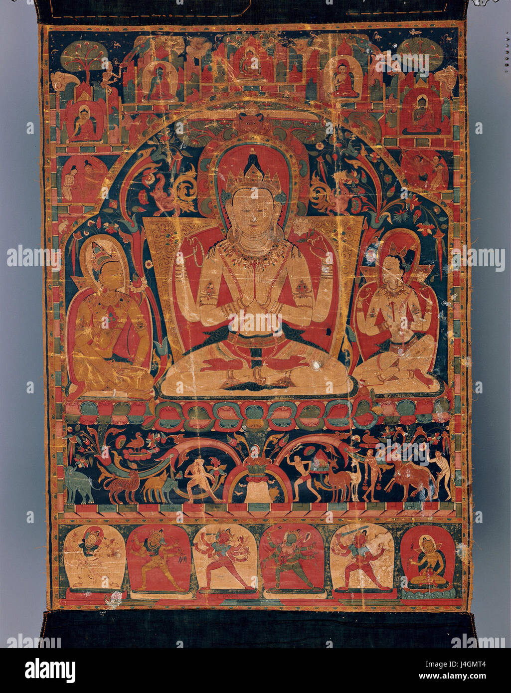 Shadakshari Lokeshvara, 1st half of the 13th century, Potala, Lhasa ...