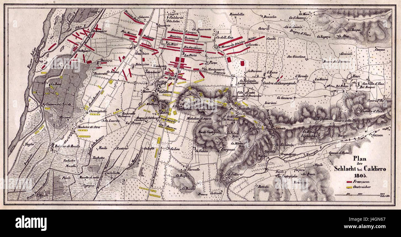The Battle of Caldiero, fought in 1805, was a key engagement during the ...