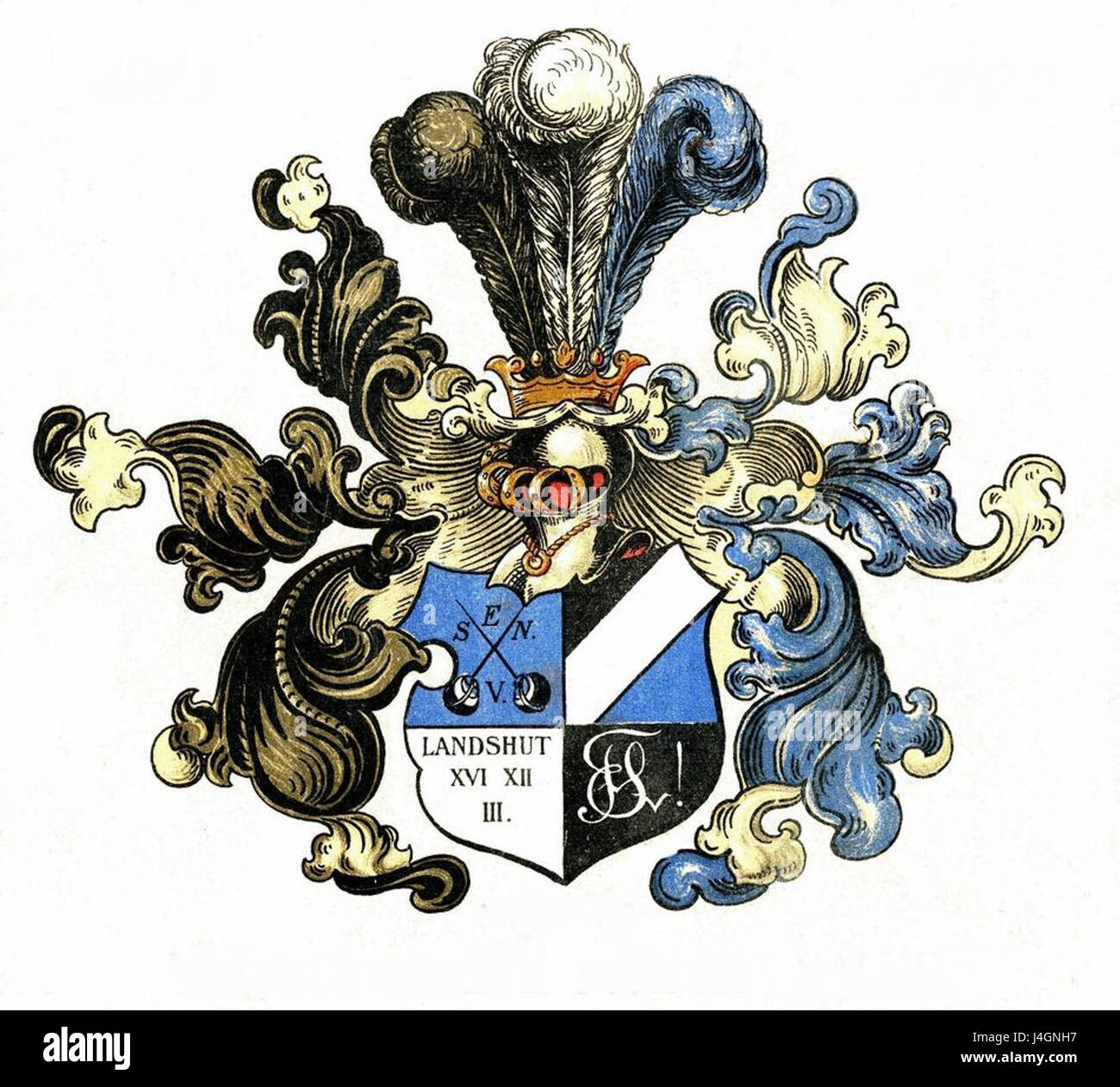 This item refers to the Schwabenwappen (Swabian coat of arms) 6 a, a ...