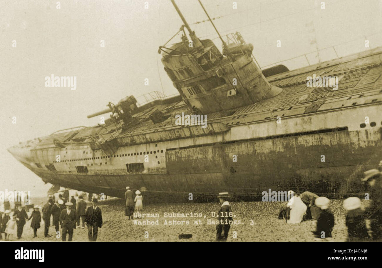 SM U 118 Beach Stock Photo - Alamy