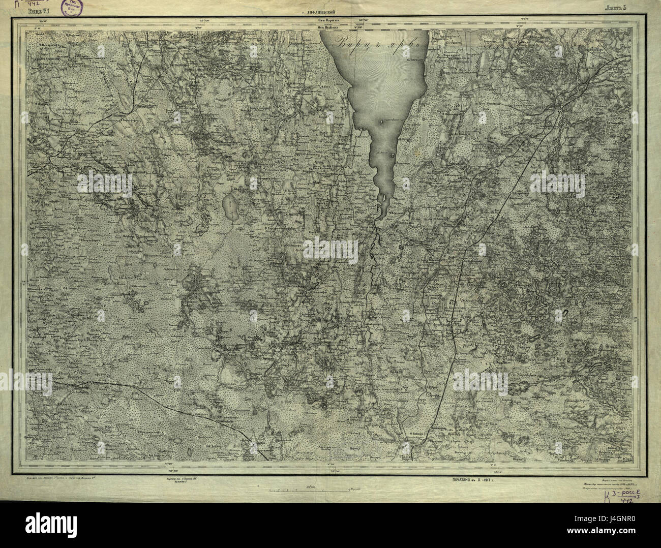 Shubert map R06L05 Stock Photo - Alamy