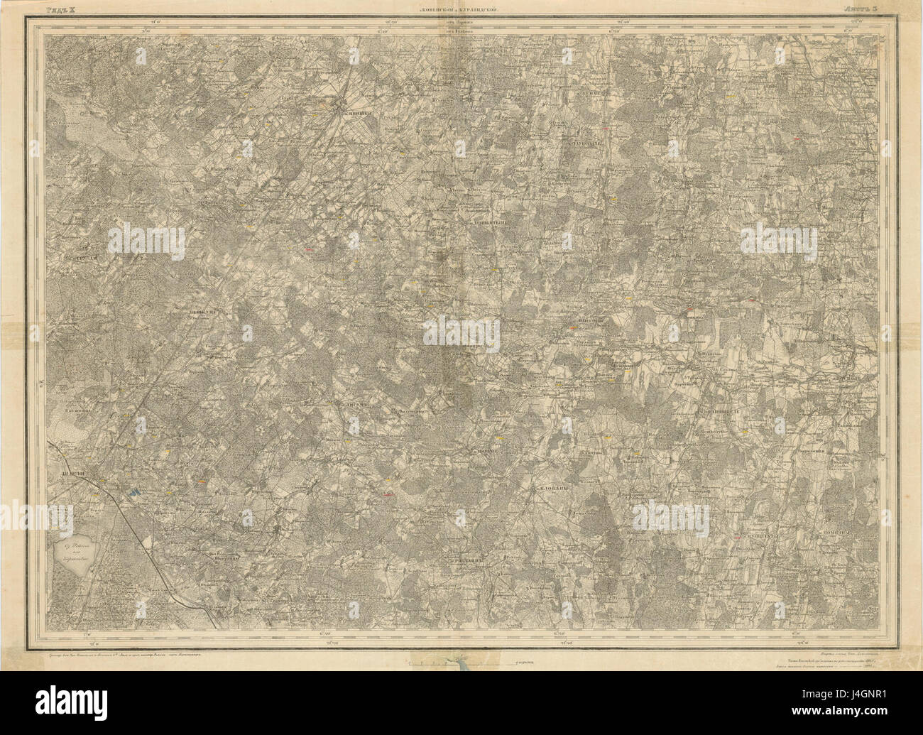 The Shubert map R10L03 is part of a detailed series of maps used for ...