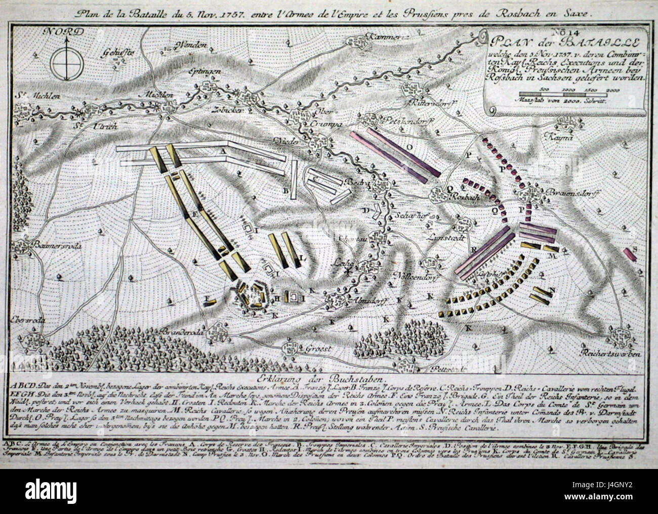 1757 schlacht hi-res stock photography and images - Alamy