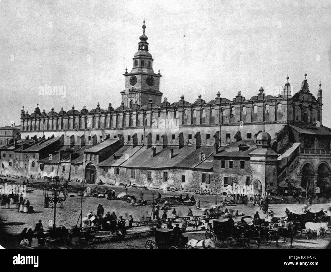 The sukiennice Black and White Stock Photos & Images - Alamy