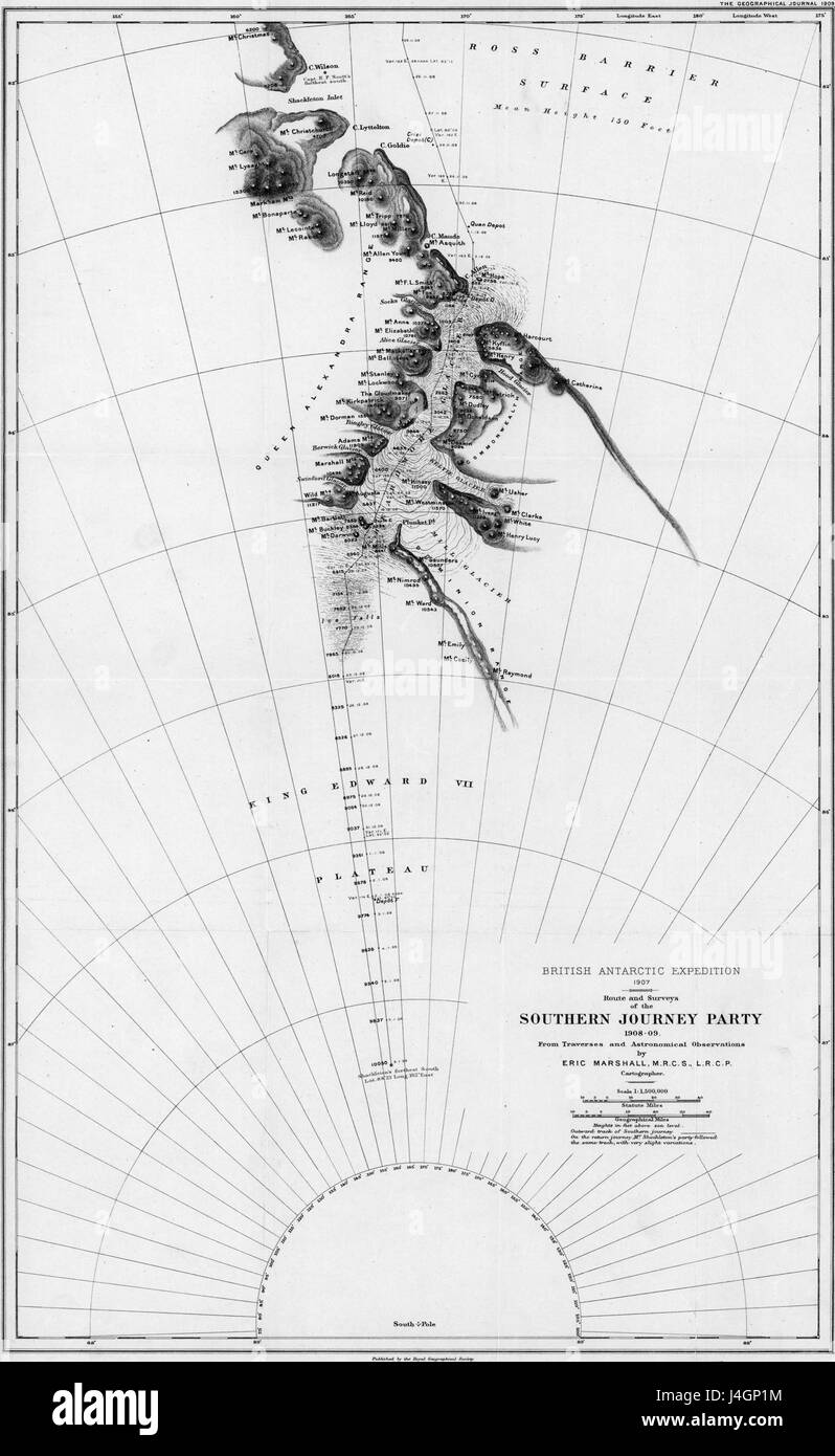 Historic antarctica expeditions Black and White Stock Photos & Images ...