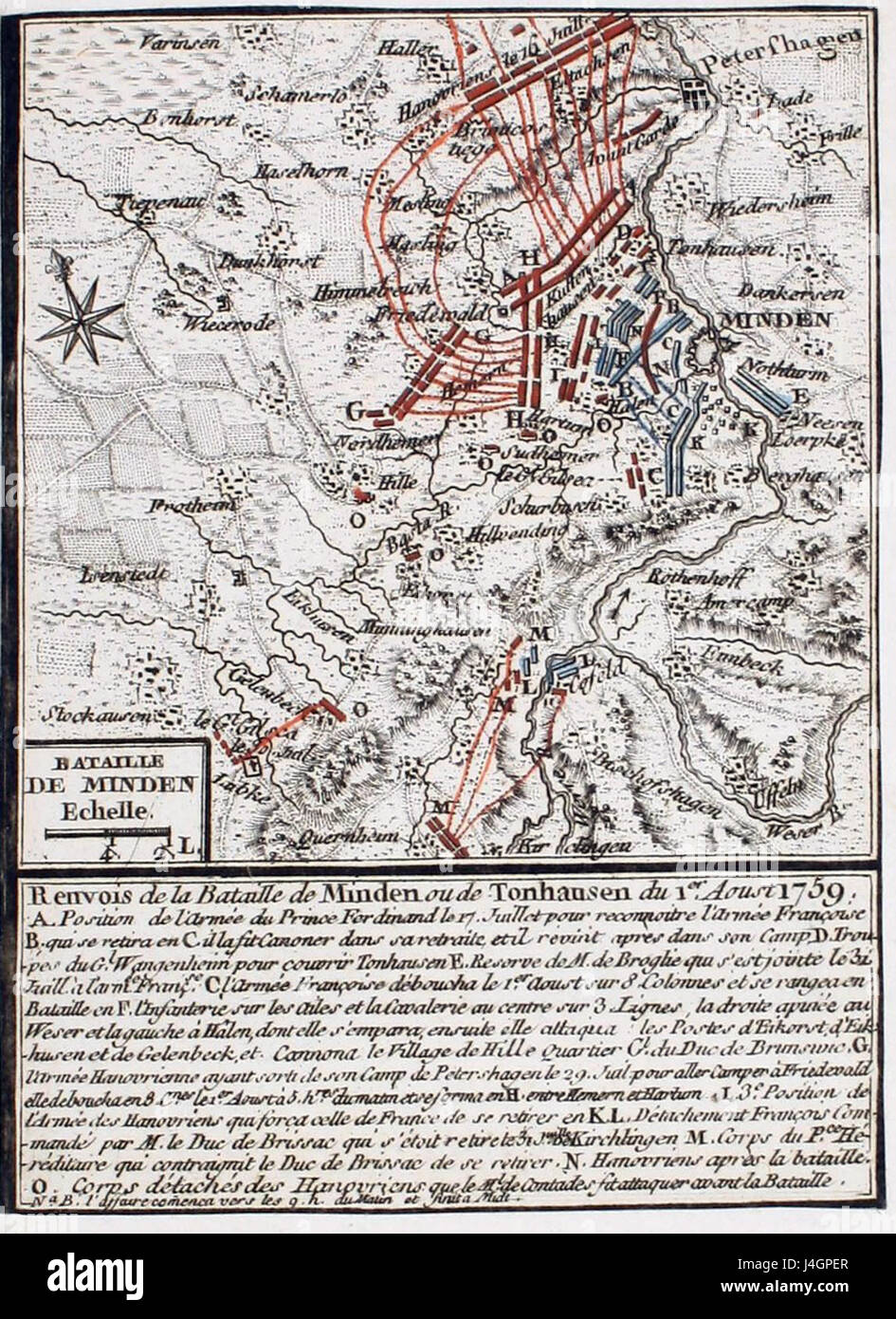 1759 battle of minden hi-res stock photography and images - Alamy