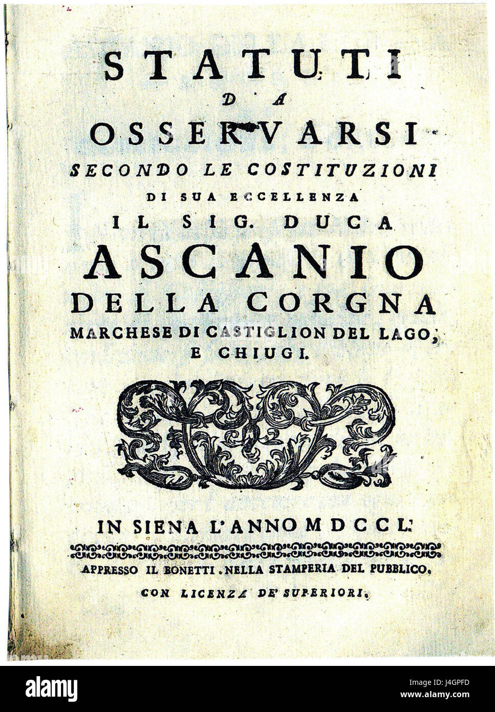 Ascanio della corgna hi-res stock photography and images - Alamy