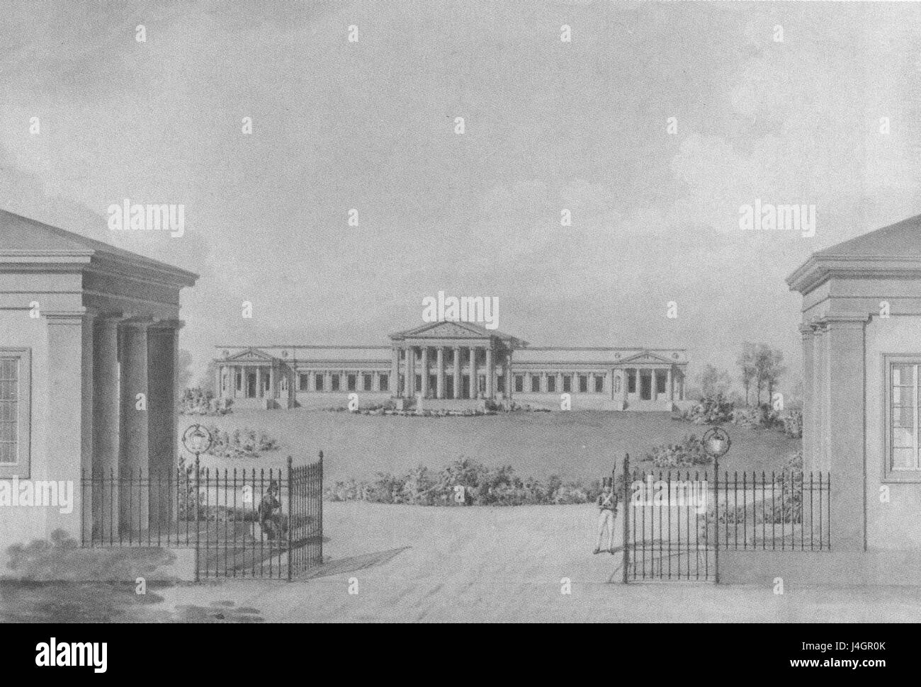 Schloss Rosenstein, located in Stuttgart, Germany, is a neoclassical ...