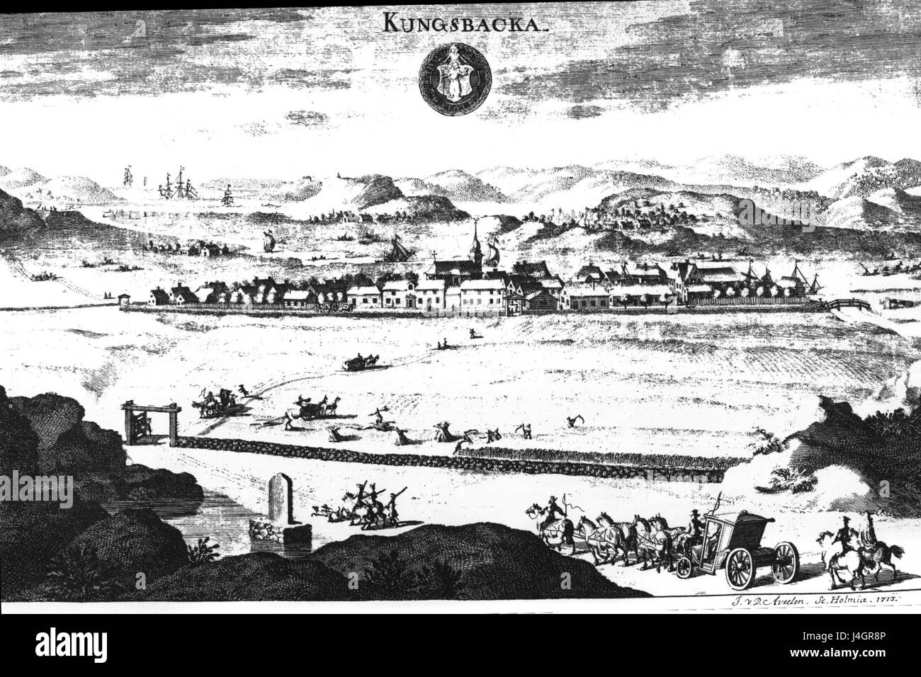 Map of kungsbacka hi-res stock photography and images - Alamy