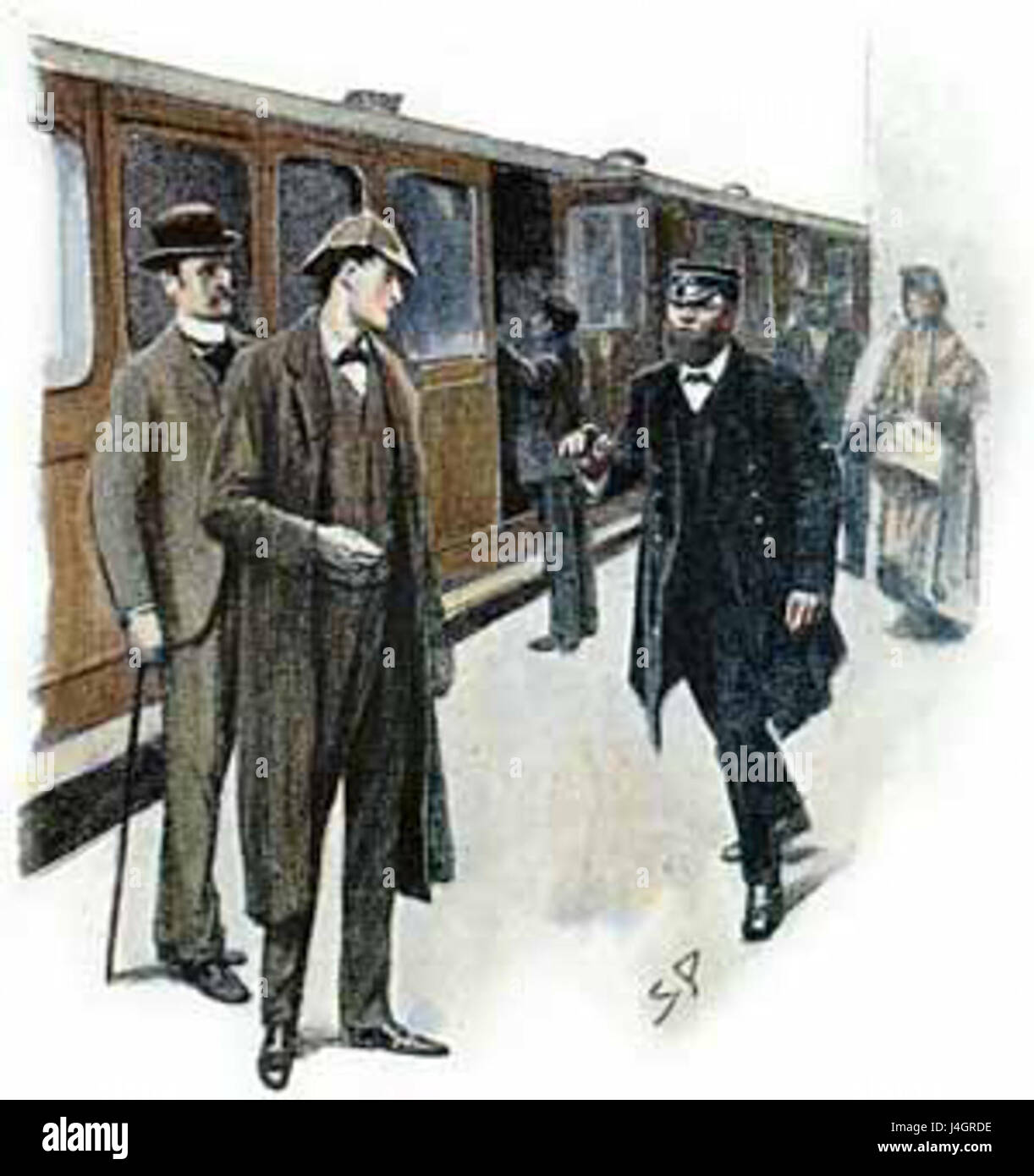 The Adventure of the Dancing Men 03 Stock Photo - Alamy