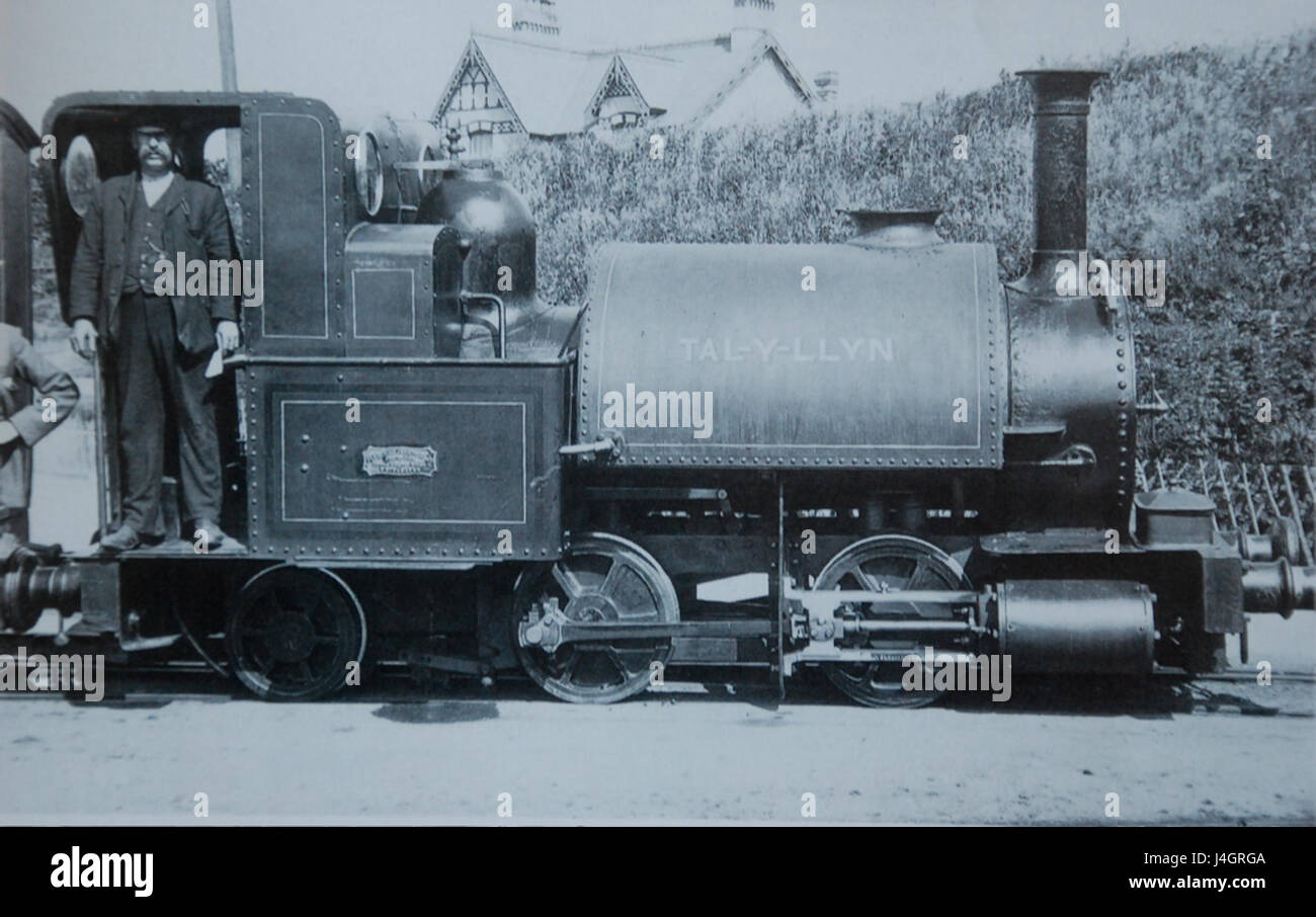 Talyllyn, a narrow-gauge railway, opened in 1904 in Wales, is one of ...