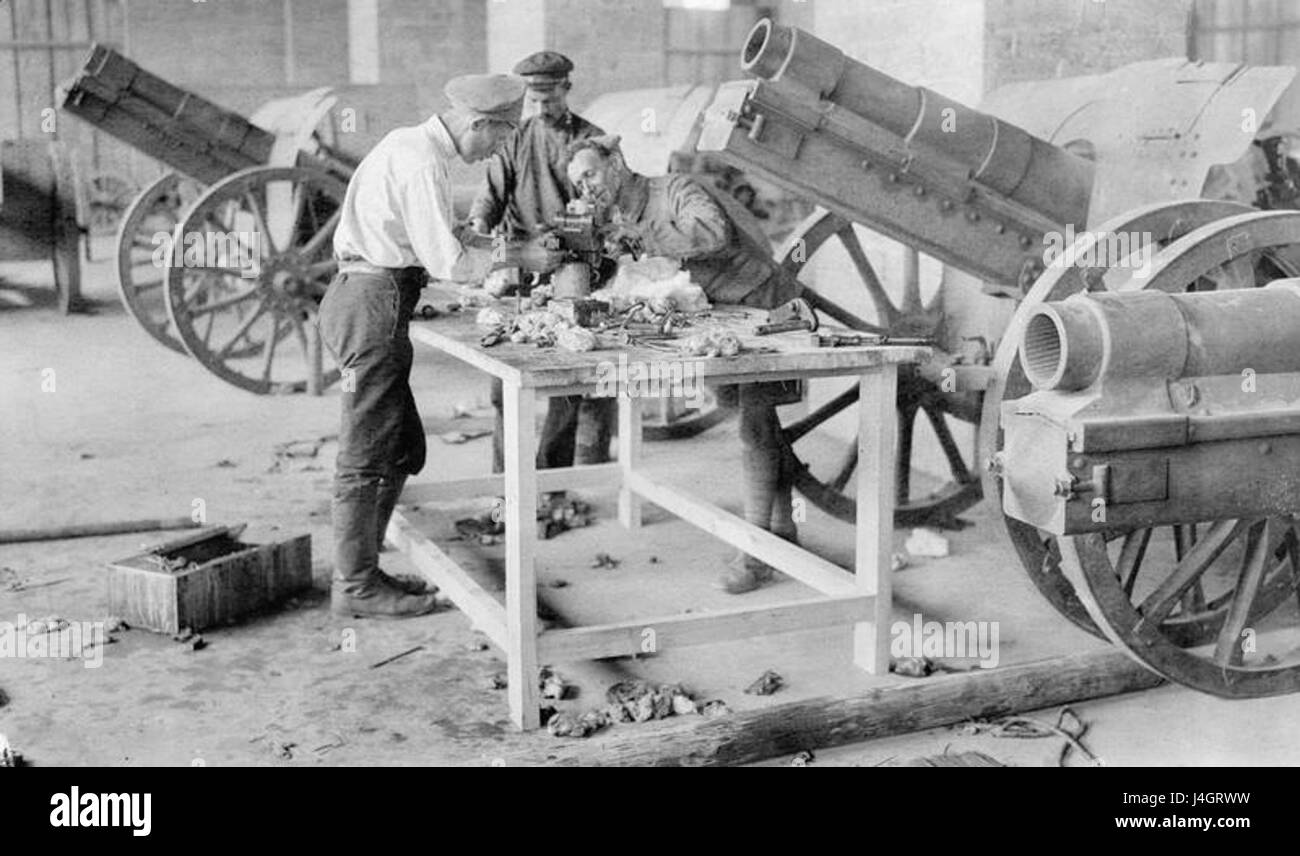 Scene in the Baku Arsenal 1918 Stock Photo - Alamy