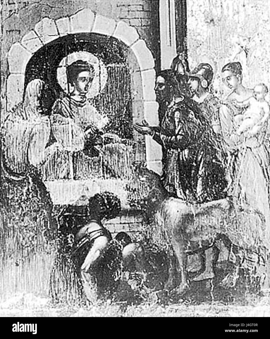 Hagiography of saint george hi-res stock photography and images - Alamy