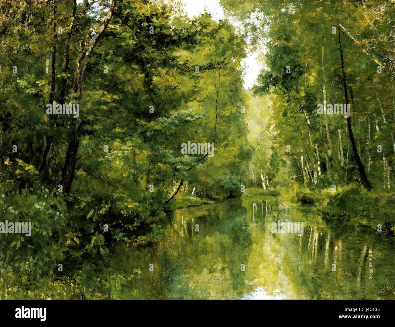 A Summer Day in Normandy captures the serene landscape and scenic ...