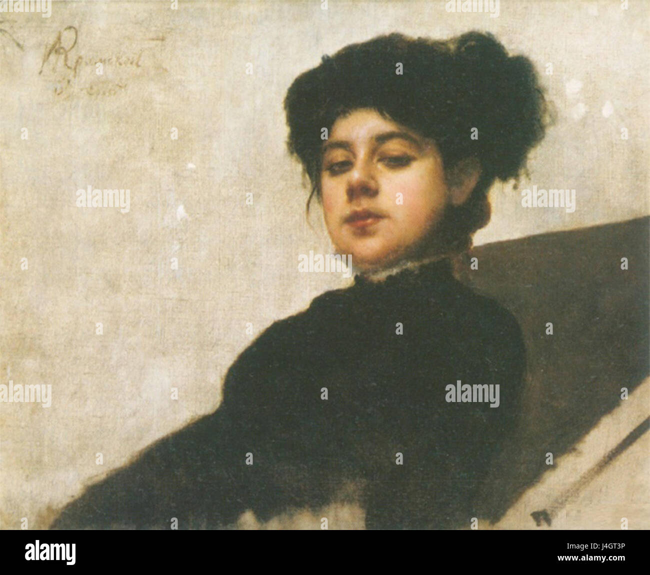 Ivan Kramskoi, a prominent Russian artist of the 19th century, is best ...