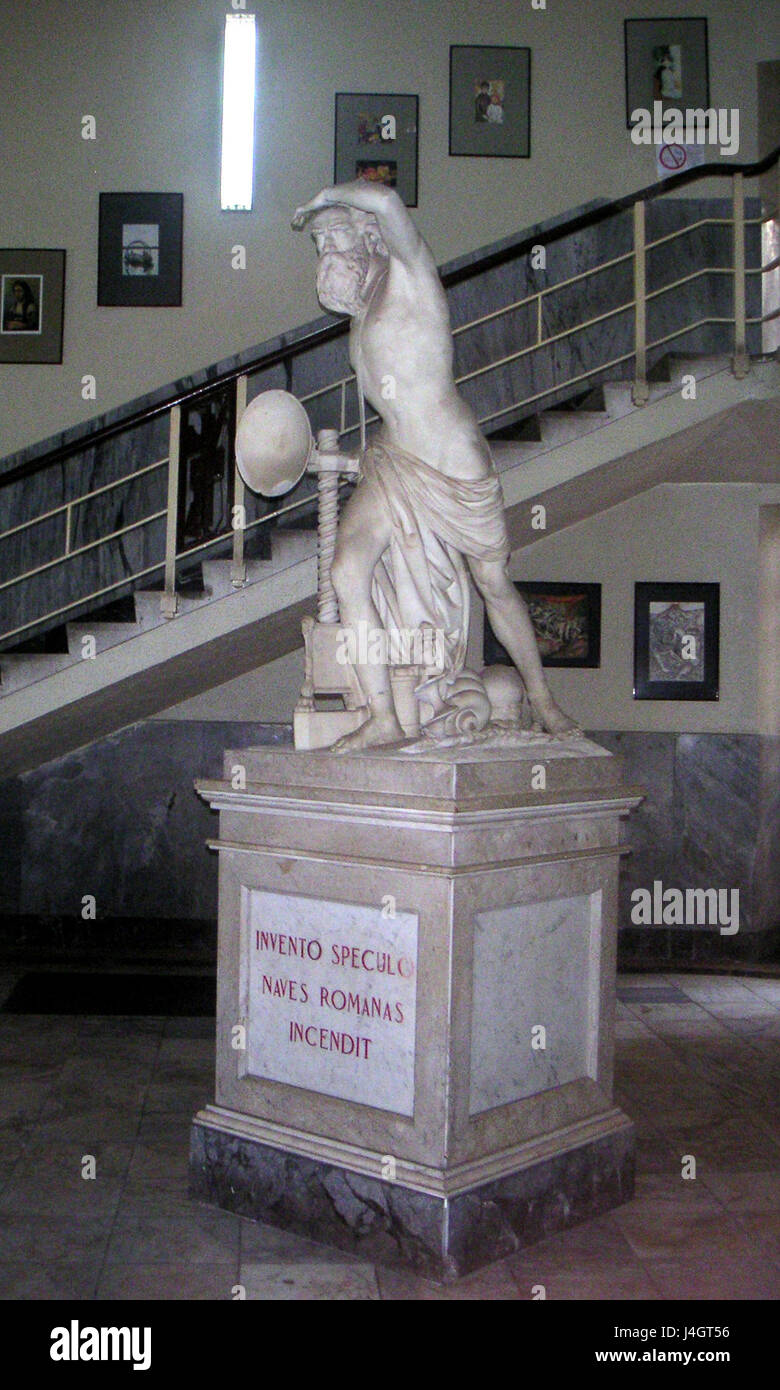 Sculpture of Archimedes Stock Photo - Alamy