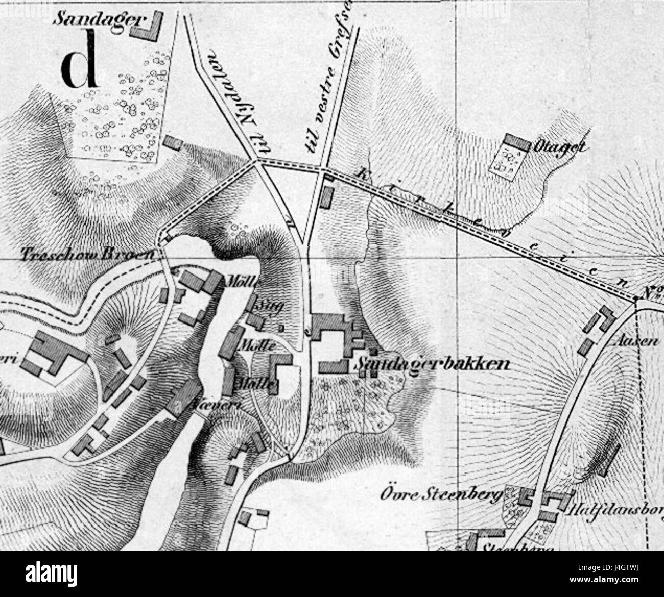 Norway map map in Black and White Stock Photos & Images - Alamy