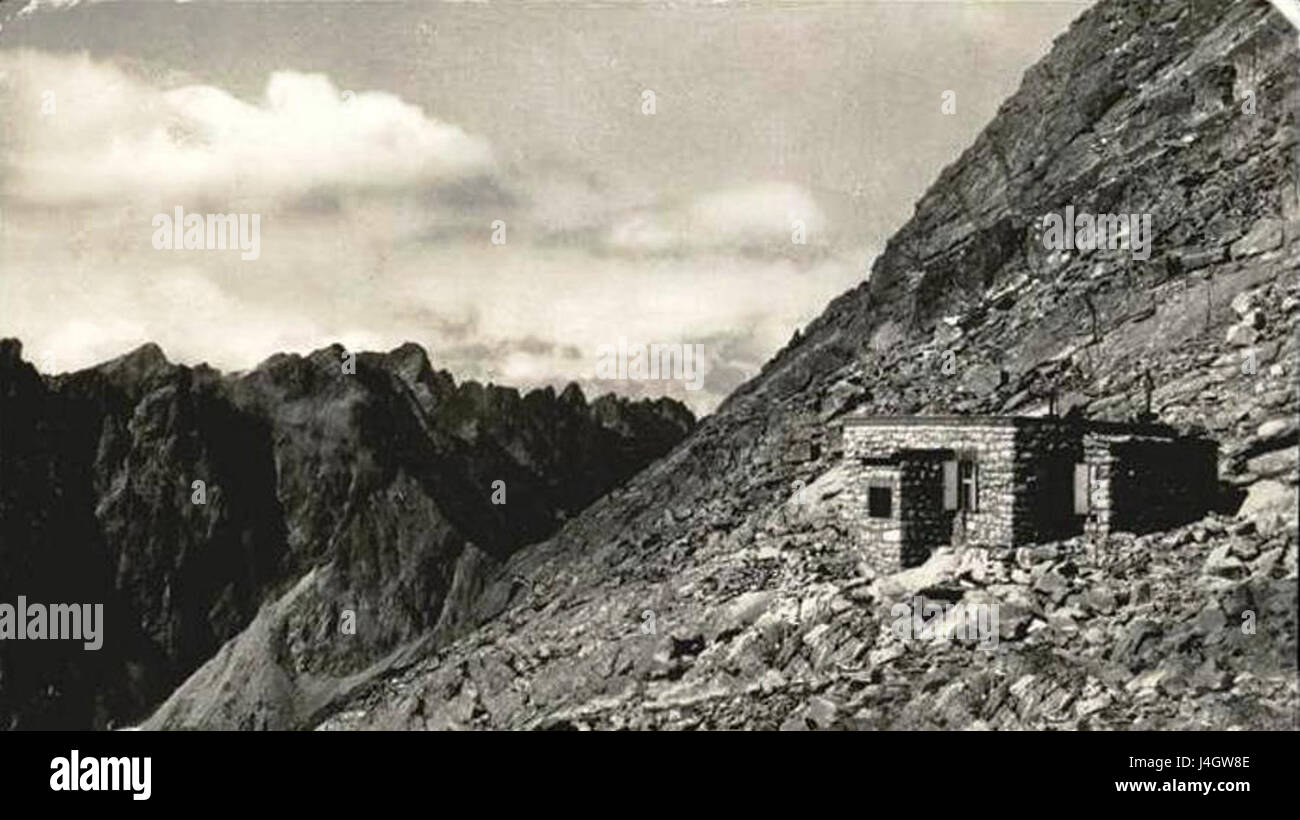 Rysy Chata pod Rysmi is a mountain hut located near the Rysy peak in ...