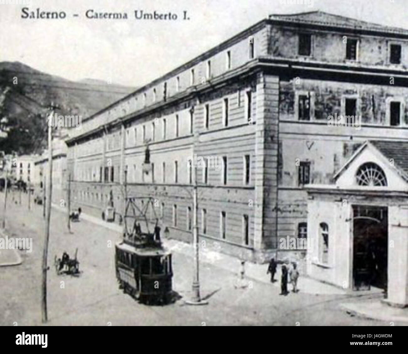 Caserma Umberto I in Salerno, Italy, is a historic military barracks ...