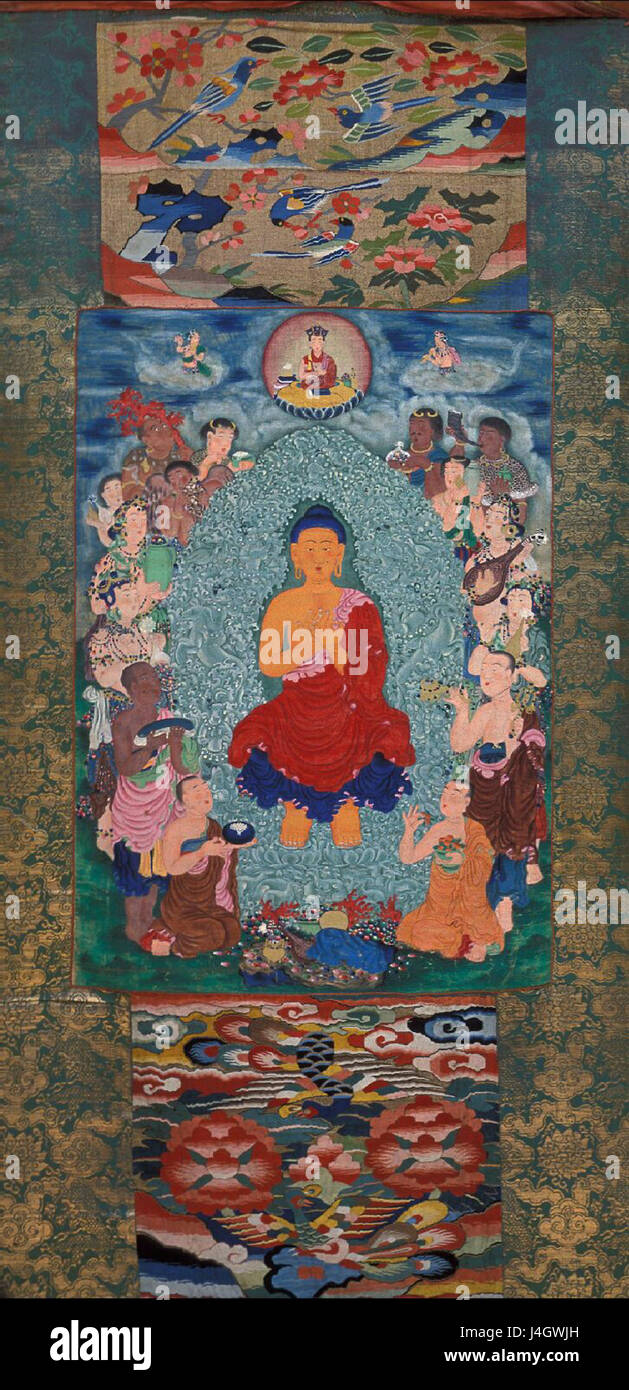 The Shakyamuni Buddha, depicted by the 10th Karmapa, is an important ...