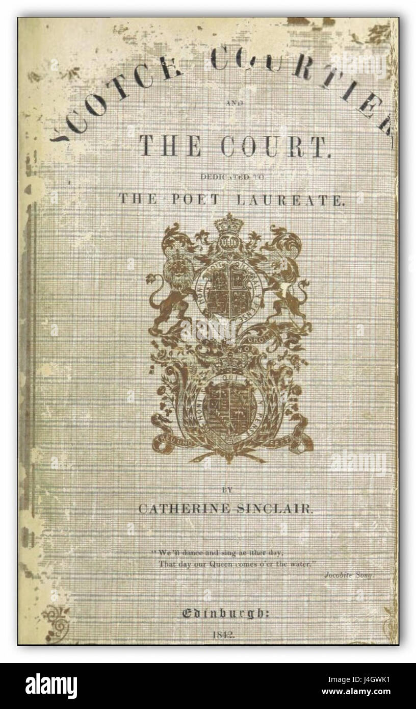 A historical account written in 1842 by Sinclair, detailing the lives ...