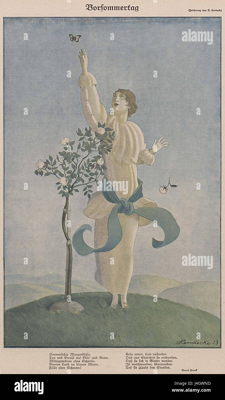 Simplicissimus illustration hi-res stock photography and images - Alamy