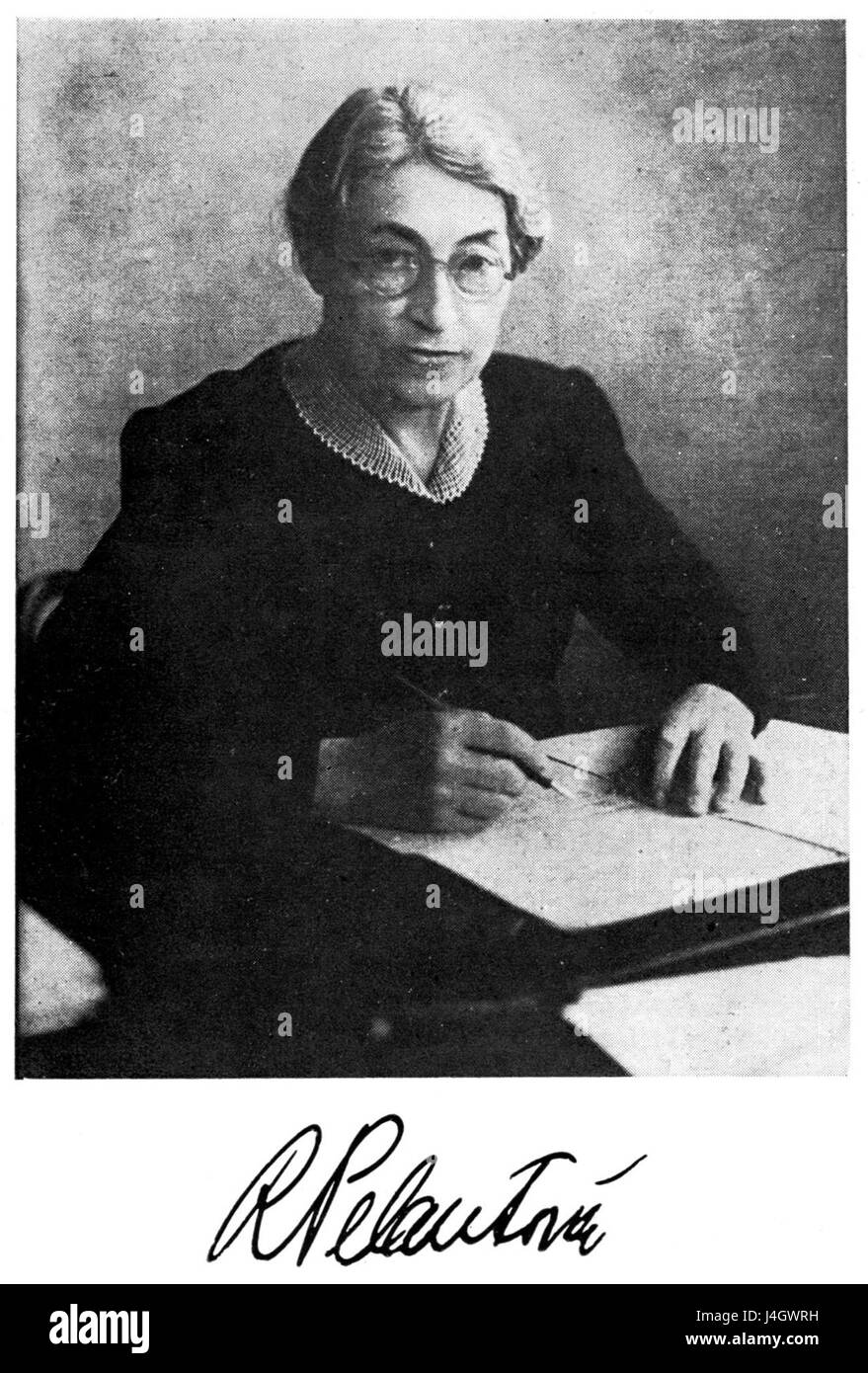 Ruzena Pelantova was a significant figure in Czech history, born in ...