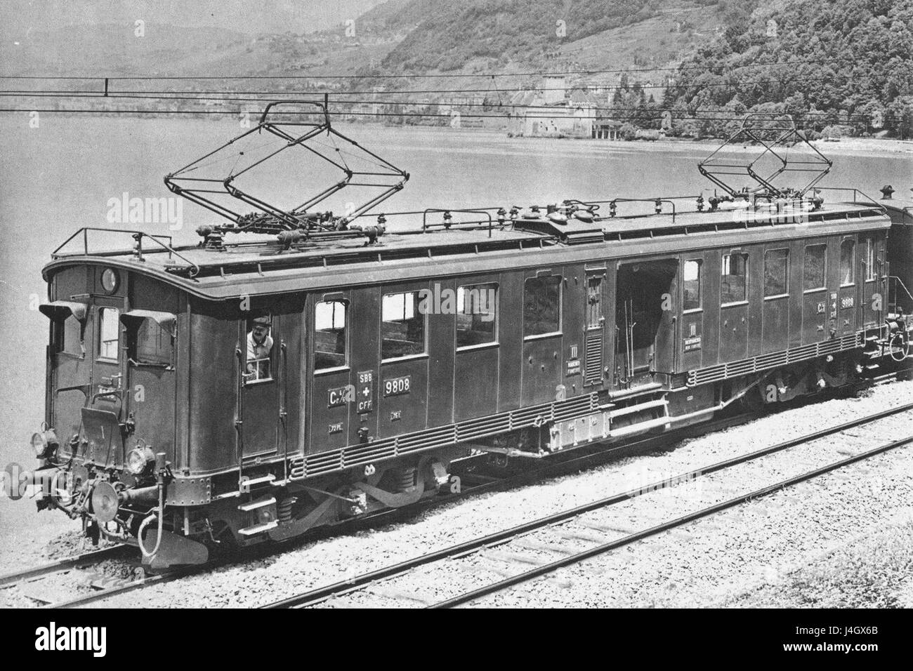 SBB Ce 46 9808 is a Swiss locomotive built in 1925, operating along ...
