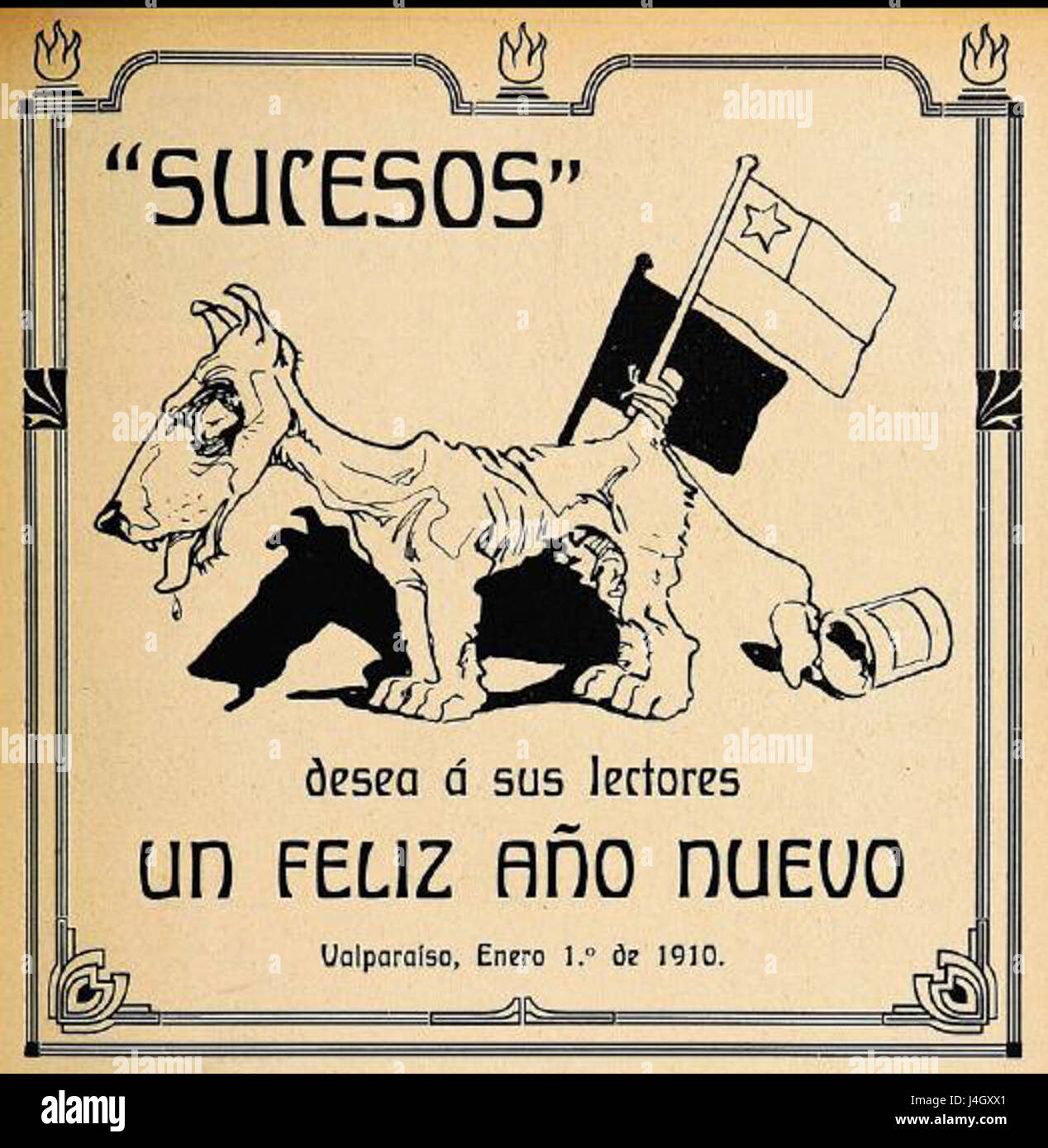 Sucesos Feliz 1910 Stock Photo - Alamy