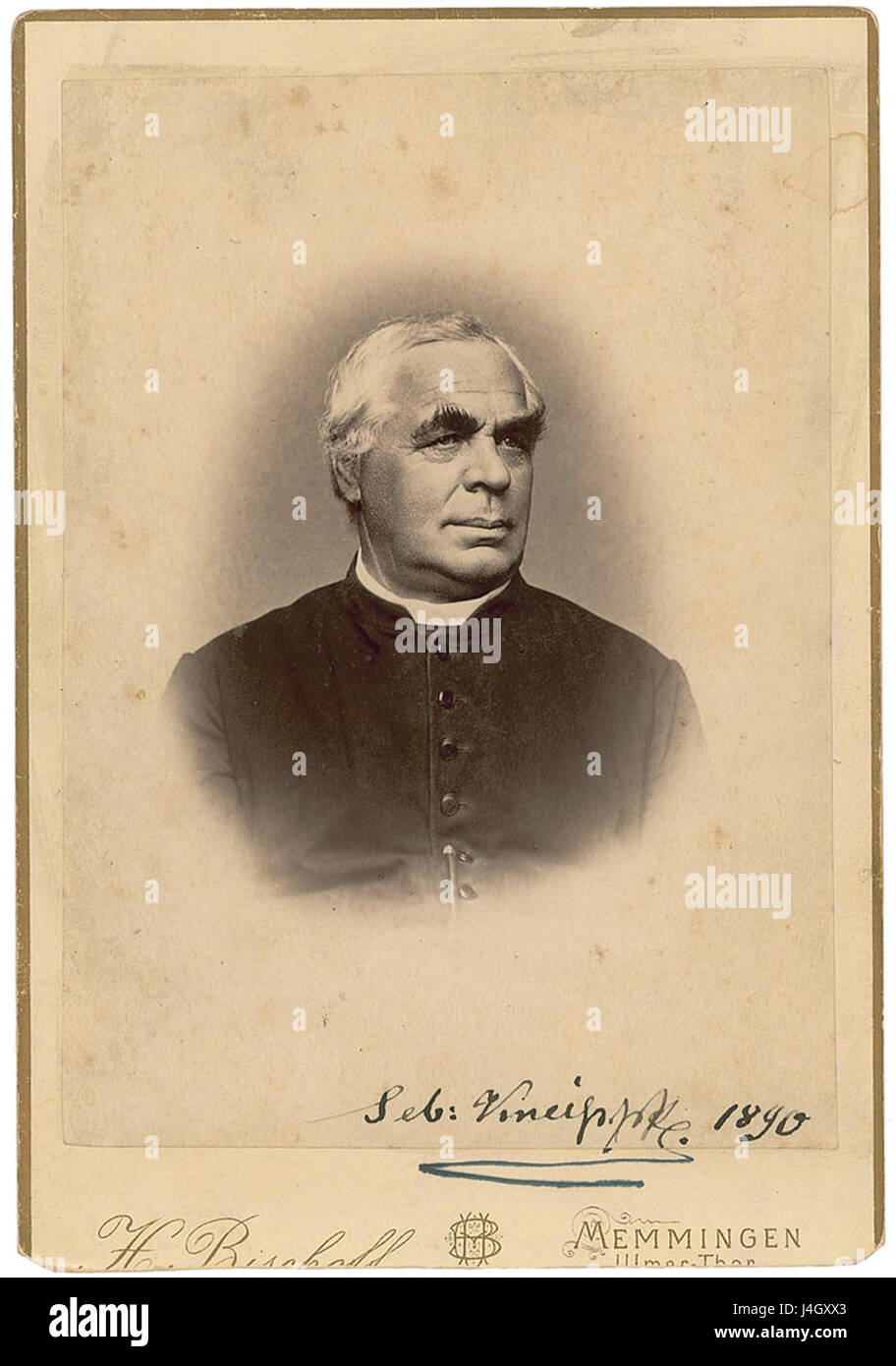 Sebastian Kneipp, a 19th-century German priest and wellness advocate ...