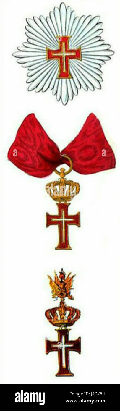 The 'Supreme Order of Christ' is a prestigious Catholic order ...