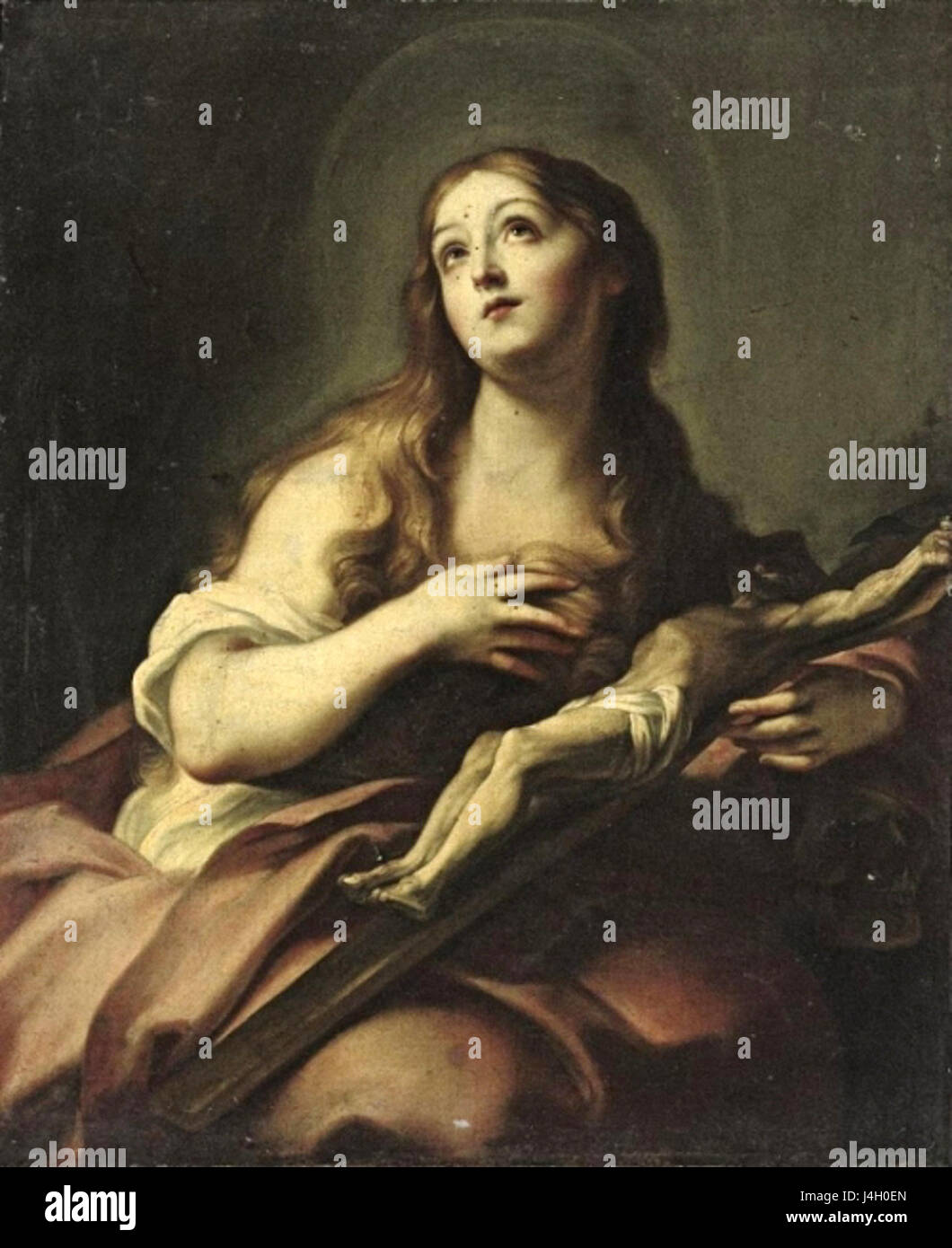Sirani, Penitent Magdalena Stock Photo - Alamy