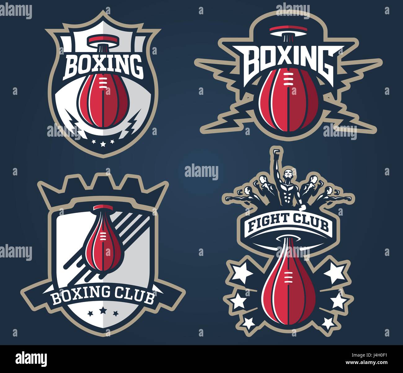 Professional boxing badge hi-res stock photography and images - Alamy