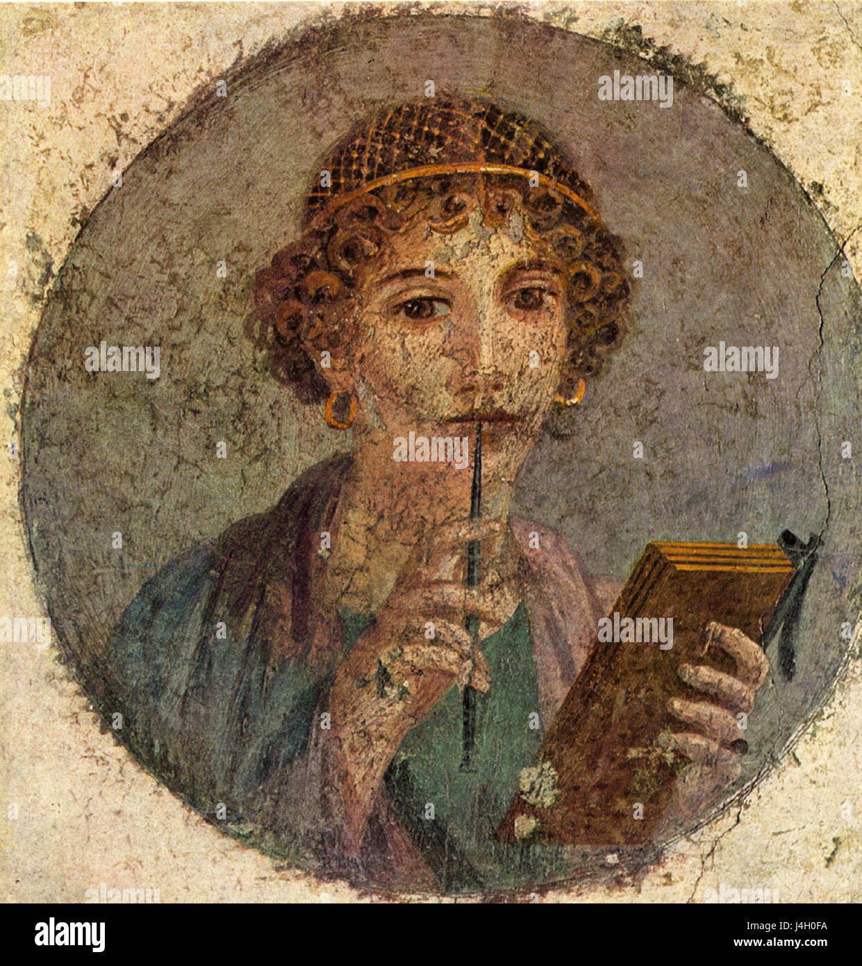 Sappho painting hi-res stock photography and images - Alamy