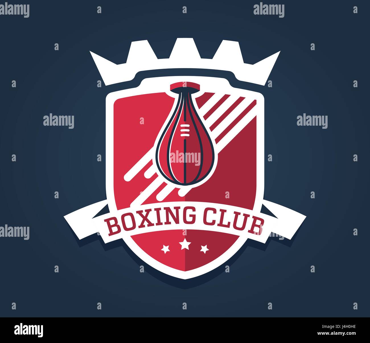 Vector boxing label for any use Stock Vector Image & Art - Alamy