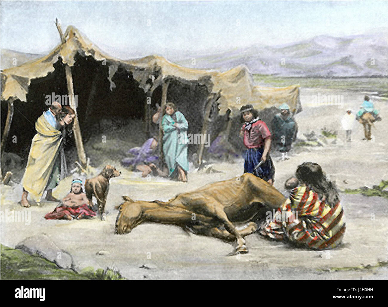 Tehuelche people hi-res stock photography and images - Alamy